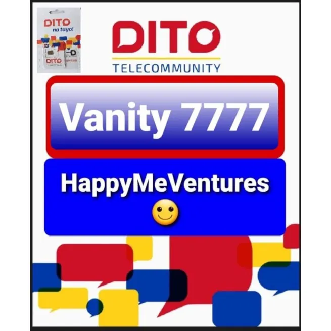 Dito sim card with 4 Digits vanity number | Lazada PH