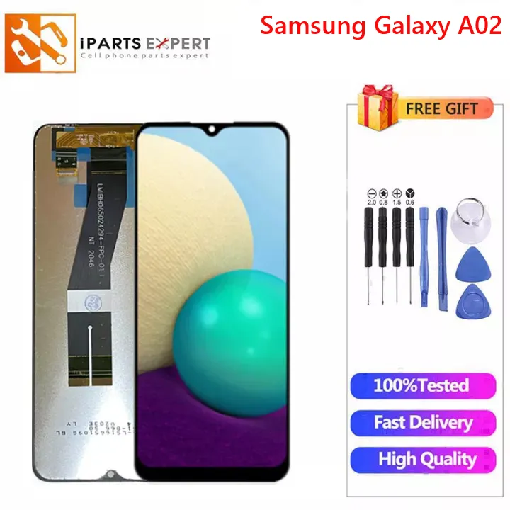IPARTSEXPERT 6.5" Original LCD For Samsung Galaxy A02 LCD Display SM ...