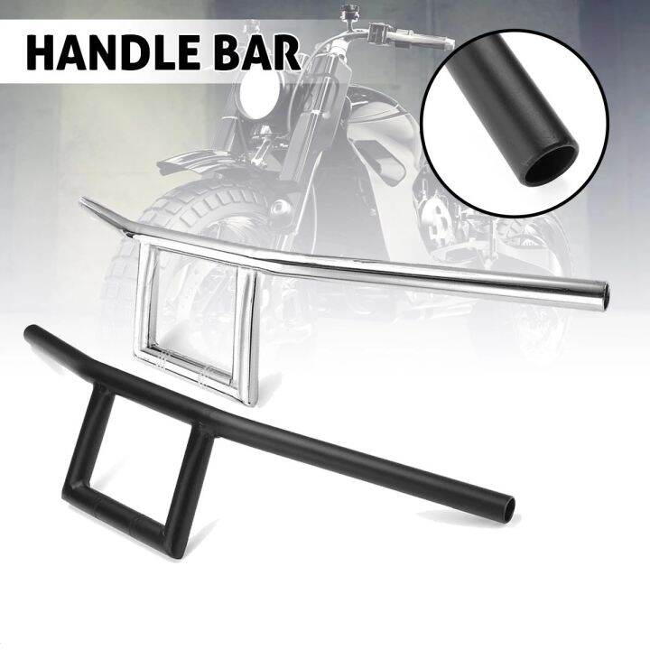 Motorcycle Custom 7/8" 22mm Attack Handlebars Cruiser Cafe Racer Box ...
