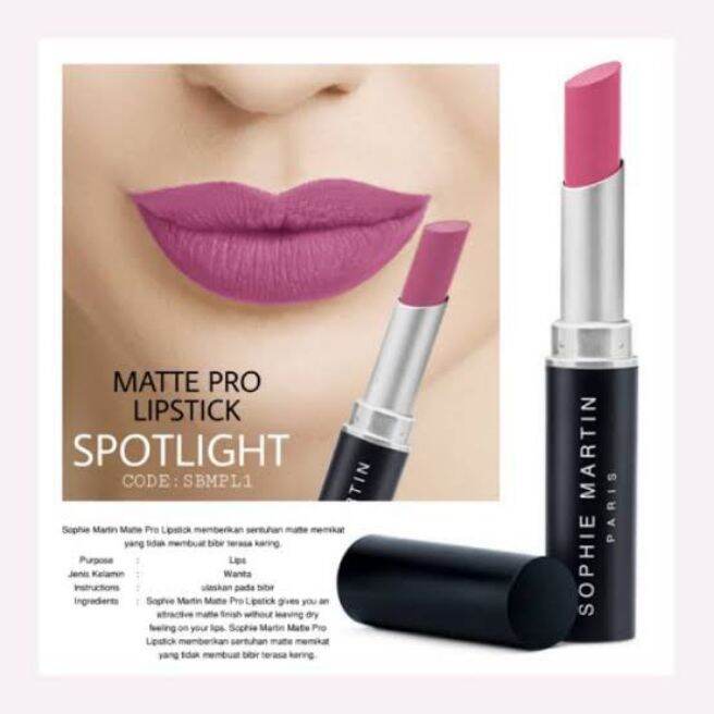 SM MATTE PRO LIPS SPOTLIGHT | Lazada Indonesia
