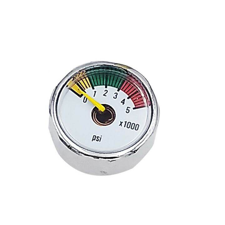 Barometer Manometer Pressure Gauge Outdoor Mini PCP Paintball 0-6000psi ...