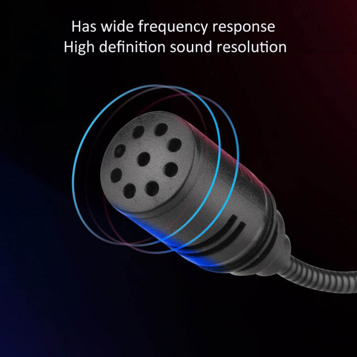 Microphone Metal Lightweight Condenser Recording Microphone Audio ...