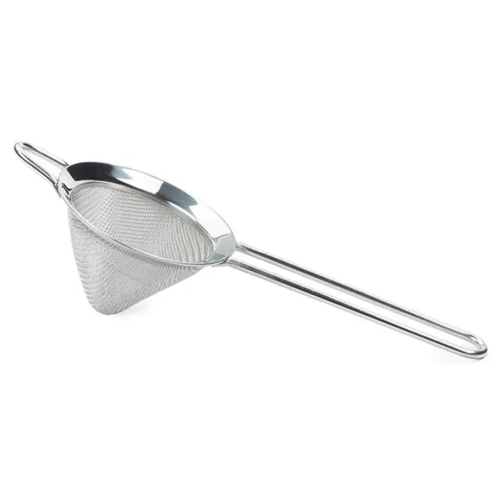 Cocktail Fine Strainer Stainless Steel Conical Mesh Strainer ...