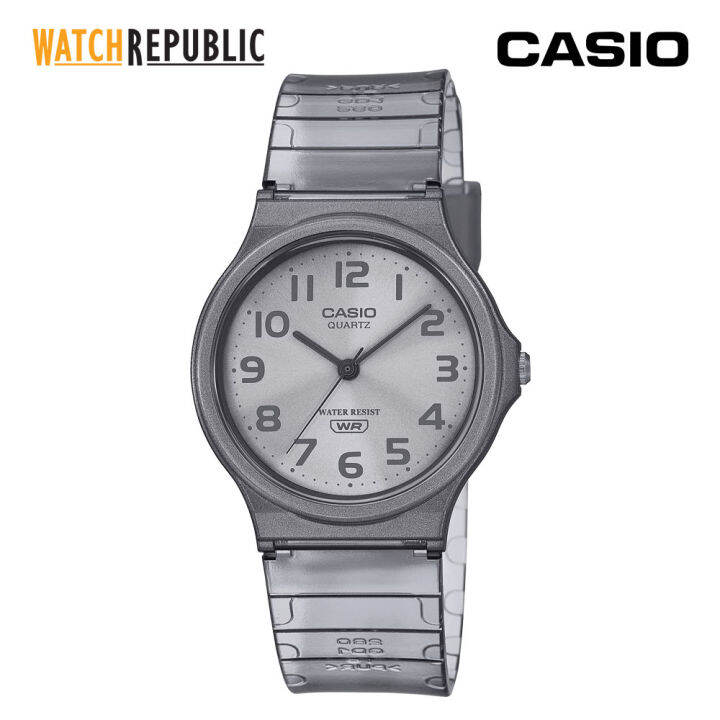 Casio Gray Resin Quartz Watch For Unisex CMQ-24S-8BDF | Lazada PH