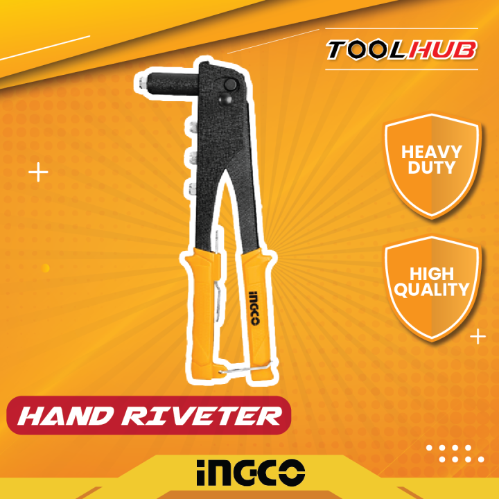 INGCO | WADFOW Rivet Hand Riveter Heavy Duty 10.5" Inch | 9.5" Inch ...