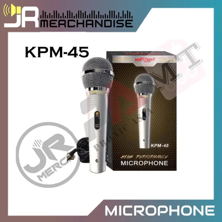 Konzert KPM-45 Wired Professional Microphone w/ Cord Set | Lazada PH