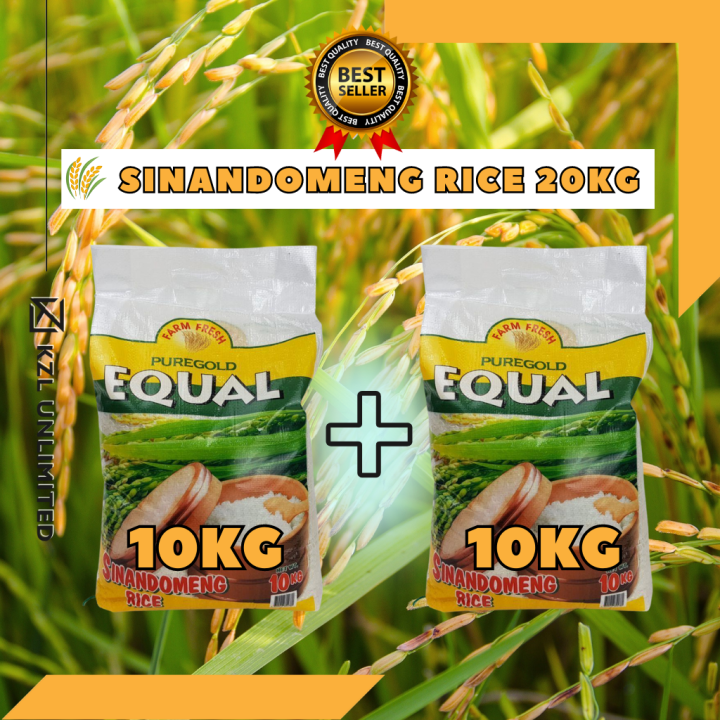 EQUAL Sinandomeng Rice 20kg | Lazada PH