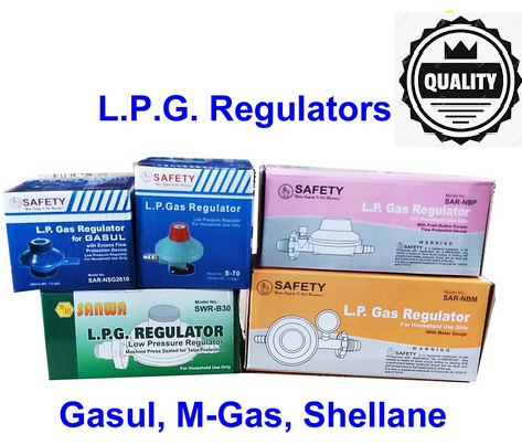 Safety LPG Regulators for M-GAS GASUL SHELLANE, ESSO etc. Safety Sanwa ...