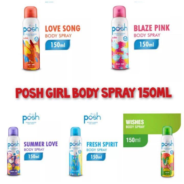 POSH Girl Body Spray 150ml | Lazada Indonesia