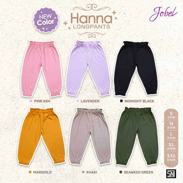 Jobel Longpants Hanna (0-5 tahun) - Celana Panjang Anak Perempuan | Lazada Indonesia