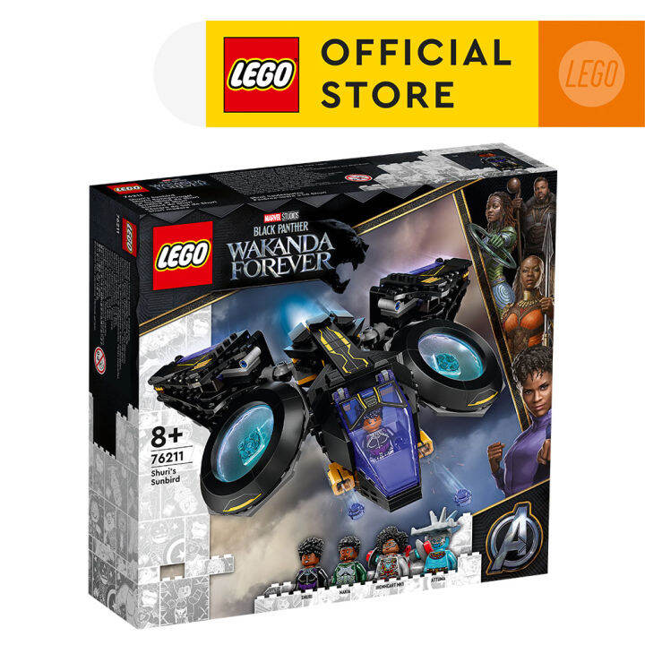 LEGO® Super Heroes 76211 Shuri's Sunbird, Age 8+, Building Blocks, 2022 ...