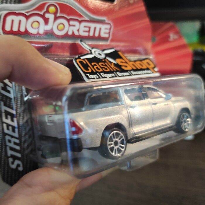Silver Scale 1:64 Toyota Hilux Revo Diecast Car Toys for Kids ...