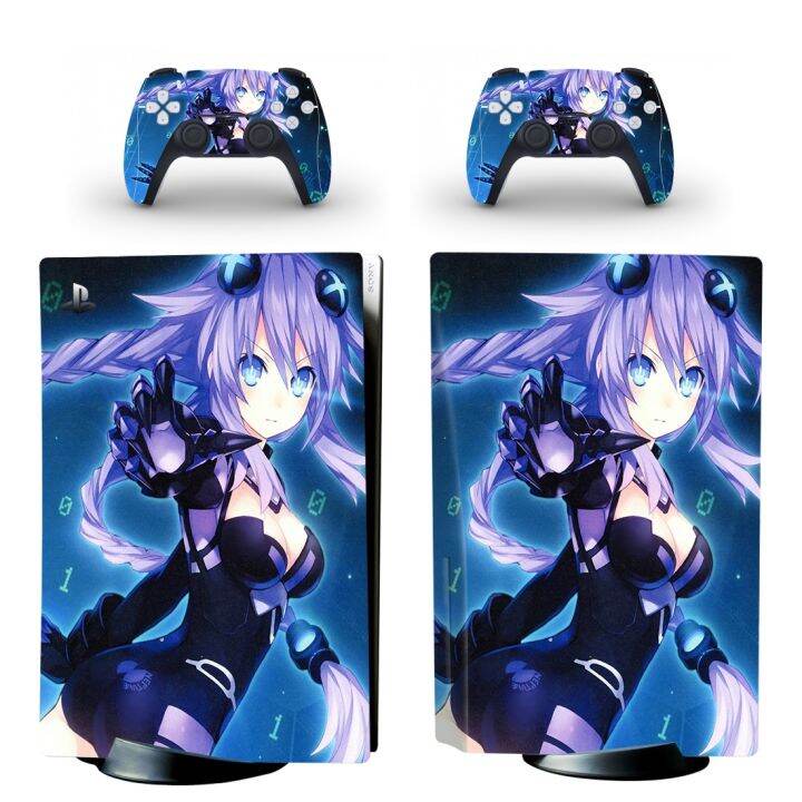 Anime Neptune PS5 Disc Skin Sticker for Playstation 5 Console amp; 2 ...