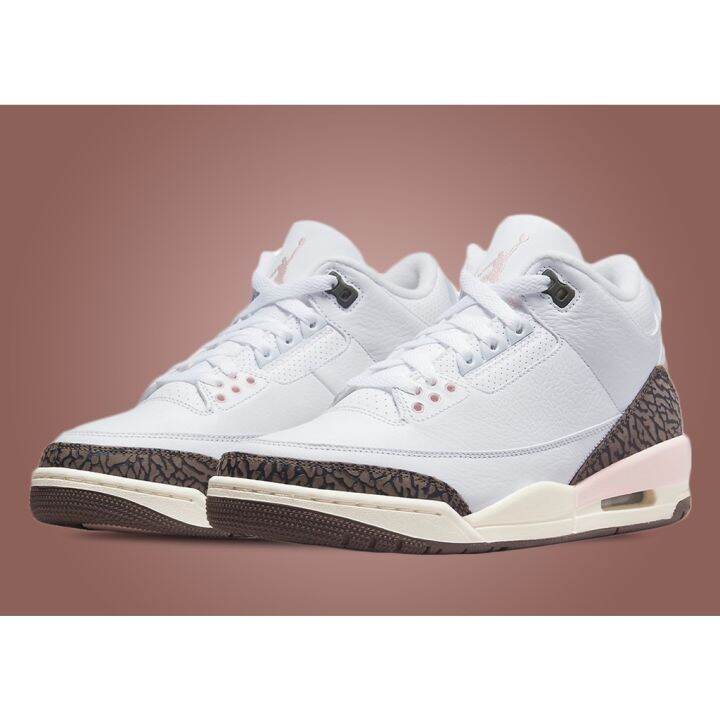 🔥ของแท้ ส่งไว🔥🚀 Nike Air Jordan 3 Retro Neapolitan Dark Mocha (W ...