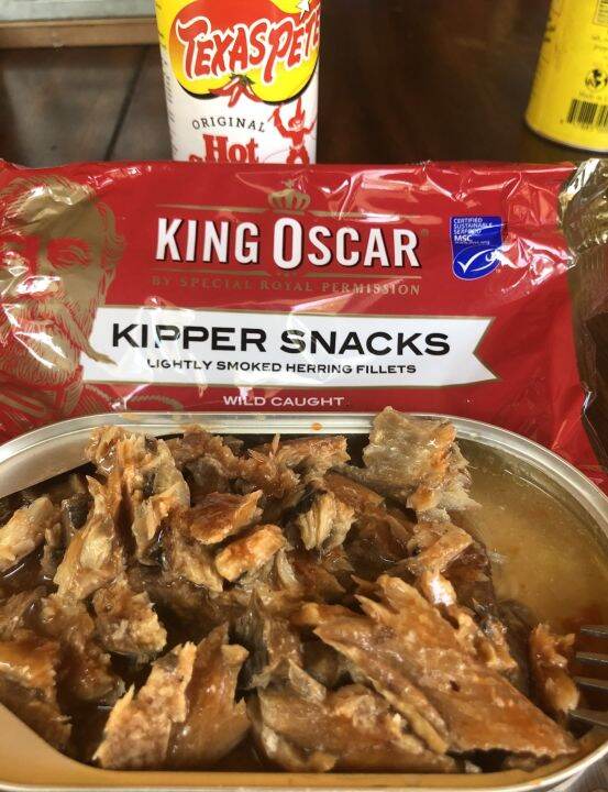 [PRE-ORDER] KIPPER SNACKS LIGHTLY SMOKED HERRING FILLETS 100G BY KING ...