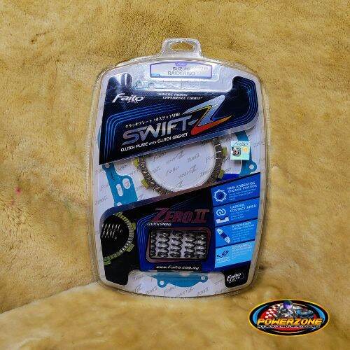 FAITO CLUTCH LINING WITH CLUTCH SPRING For Raider 150 Carb / Raider 150 ...