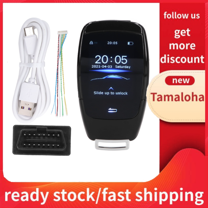 【ลดกระหน่ำ】Universal TK900 LCD Touch Screen Smart Key Remote Keyless ...