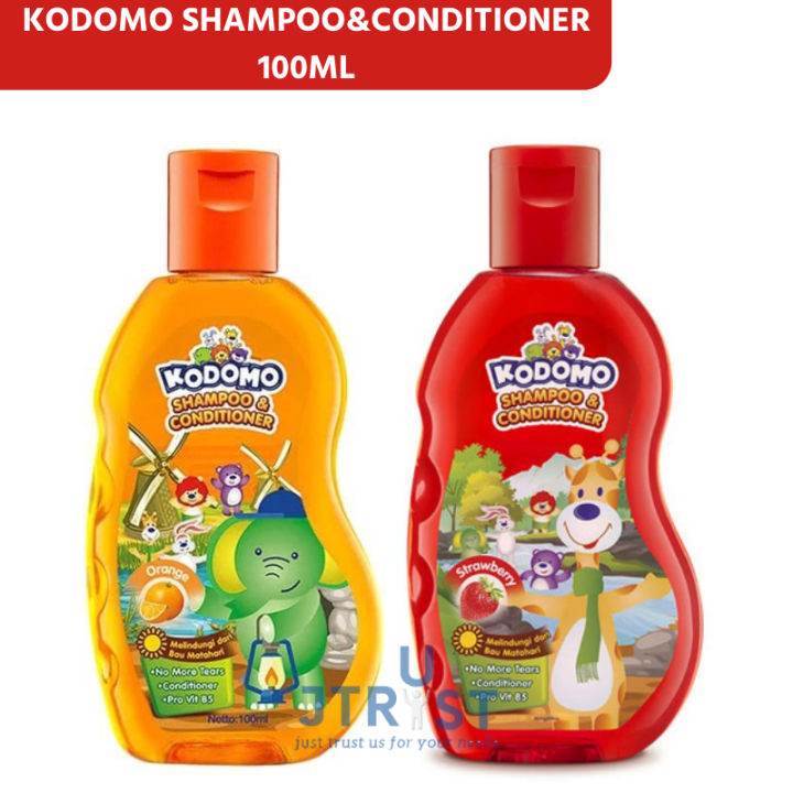 Kodomo Shampoo & Conditioner Gel kemasan Botol 100ml | Lazada Indonesia