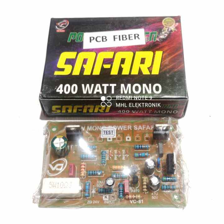 Kit Driver SAFARI Super 400W Mono PCB Fiber By VACCO | Lazada Indonesia