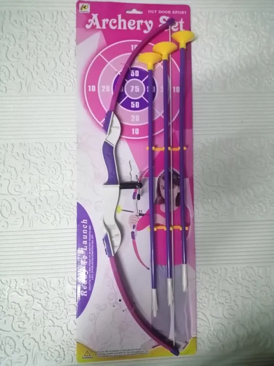 AYOPA Archery Shooting Game Bow And Arrow Toy Set With 3 Suction Cup ...