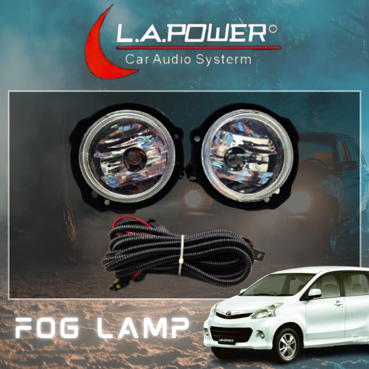 TOYOTA AVANZA 2012-2014 FOG LAMP FOG LIGHT FULL SET | Lazada