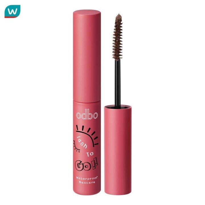 Odbo โอดีบีโอ แลช ทู โก วอเตอร์พรูฟ มาสคาร่า 4ก. 02 น้ำตาล | Lazada.co.th