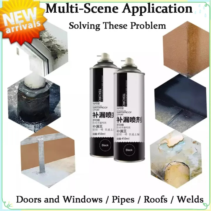 A1 sealant spray waterproof glue Self-spraying plugging spray Original ...