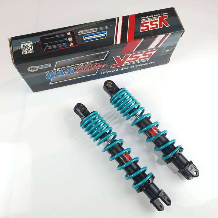 โช้คหลังYSS DTG-PLUS PCX150 ปี2014-17 PCX125 ปี2010-13 ความยาว315มม. (50-90 Kgs.) แกนดำ/สปริง ...