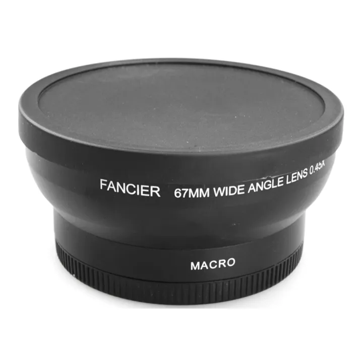 Fancier 67mm Wide Angle Lens Adapter 0.45x | Lazada PH