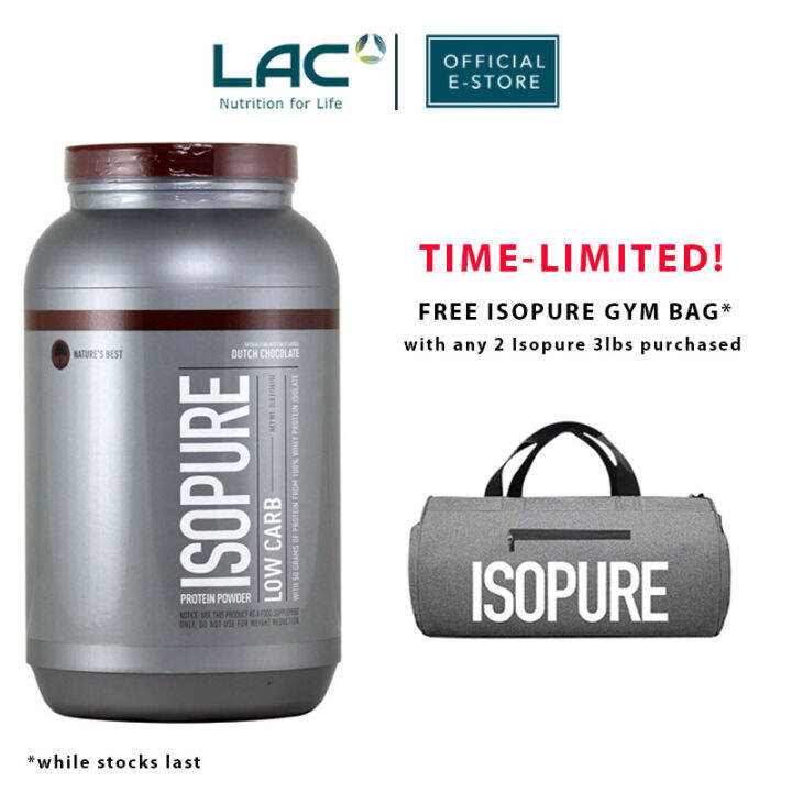 ISOPURE Low Carb Protein (3lb) | Lazada Singapore