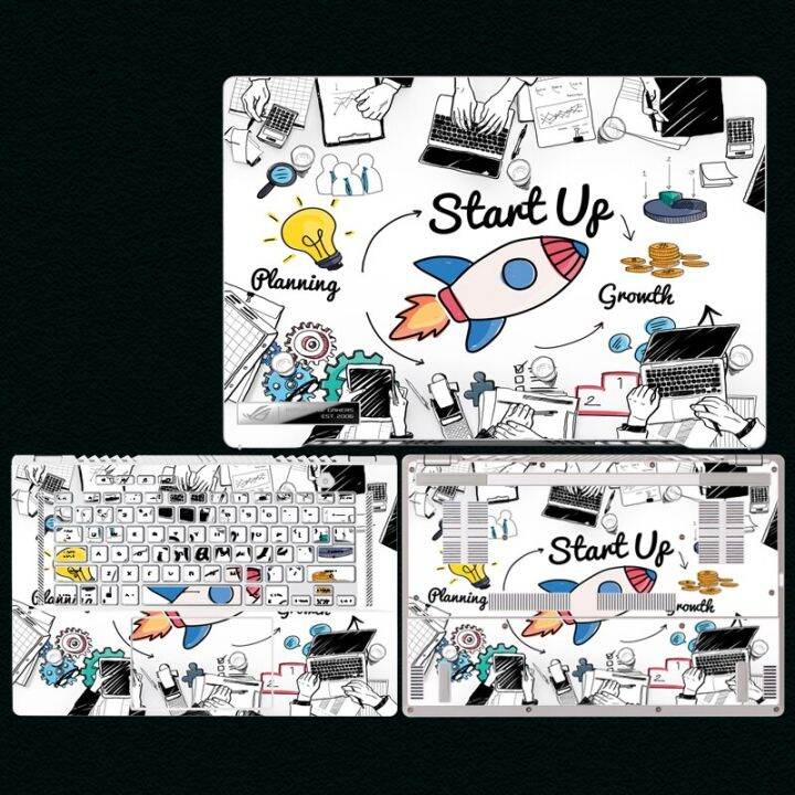 Laptop Decals For ASUS ROG Zephyrus M16 GU603Z 2022 Notebook PC Vinyl ...