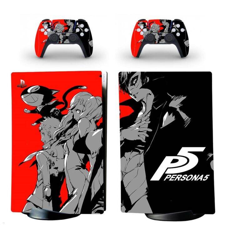 Persona 5 P5 PS5 Digital Skin Sticker for Playstation 5 Console amp; 2 ...