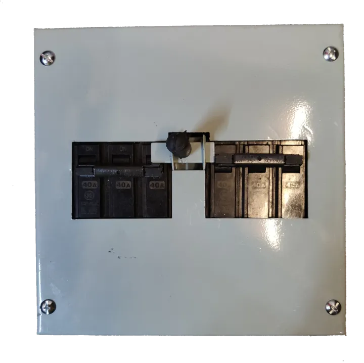 MTS 40A 3 Pole Single Phase, Double Pole Double Throw GE Breaker TQC ...