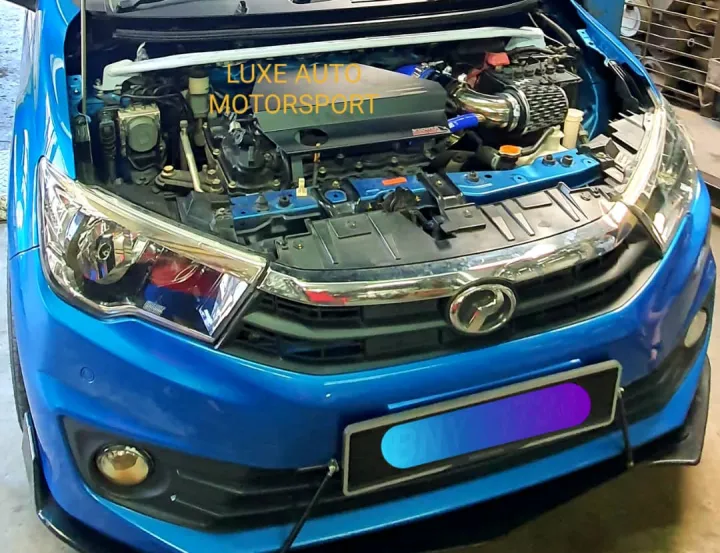 100% Ultra Racing Bar Perodua Bezza 1.3 Front Strut Bar | Lazada