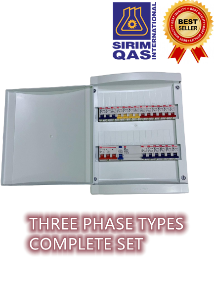 READY STOCK 【DB BOX FULL SET 30 WAY】 3 Phase UMS / MAXGUARD Electric ...