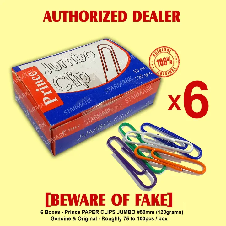 Paper Clips Jumbo Clip by Prince Paper Clips Jumbo Clip No. 50 ...