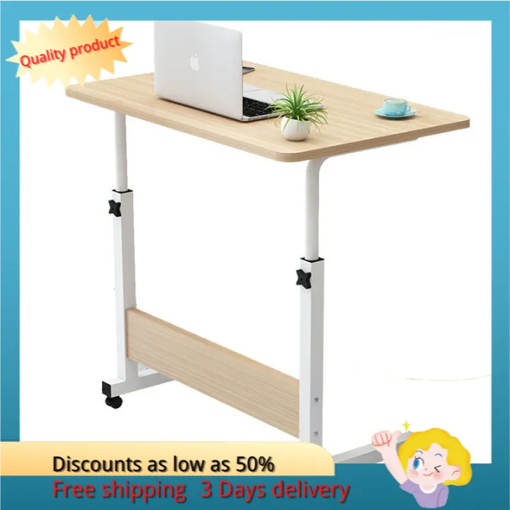 Mobile Liftable Home Office Computer Desk Portable Bedside Laptop Tray ...