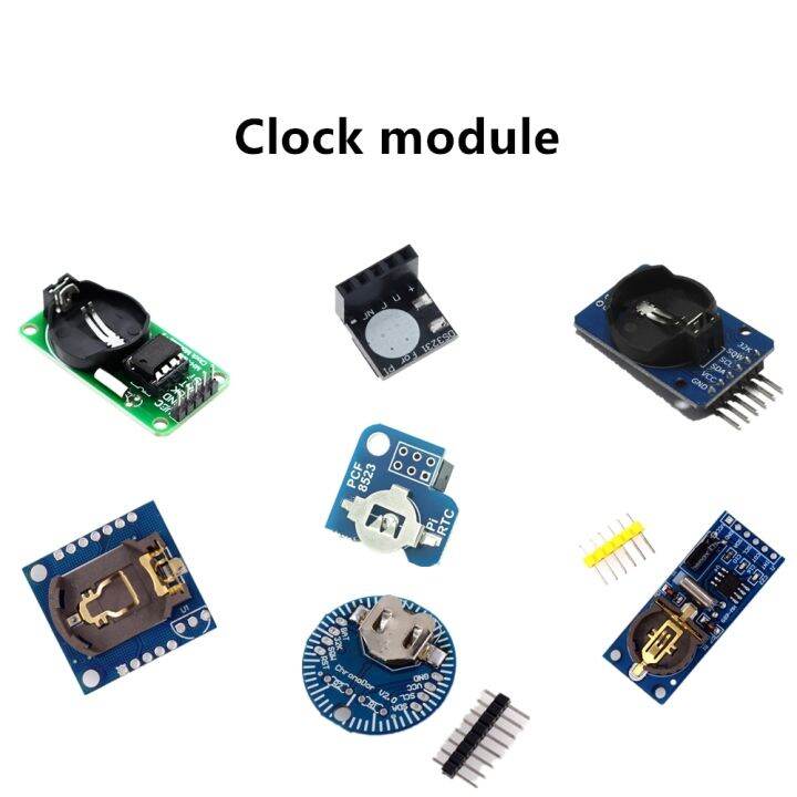 HOT】 DS1302/PCF8523T/PCF8563/DS3231 AT24C32 I2C IIC 3.3V 5V Real Time ...