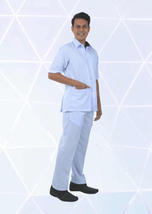PEMBANTU PERAWATAN KESIHATAN UNIFORM (PPK) MALE | Lazada