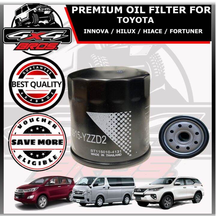 Toyota Fortuner 2.5L D4D 2.7L gas, Toyota HiAce 2.5L D4D, Toyota Hilux ...