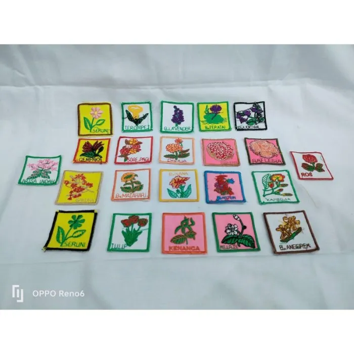 Badge Tanda Regu Pramuka Lambang Bunga ( 1 PCS ) | Lazada Indonesia