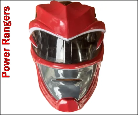 ac21 หน้ากากพาวเวอร์เรนเจอร์สีแดง หน้ากากpower renger | Lazada.co.th