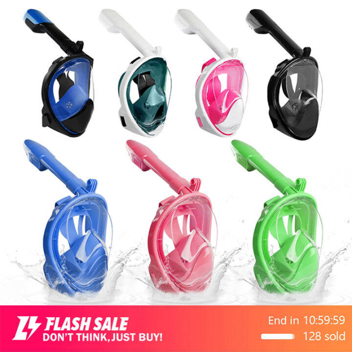 🔝 Original diving full face mask goggles swimming with camera scuba ...