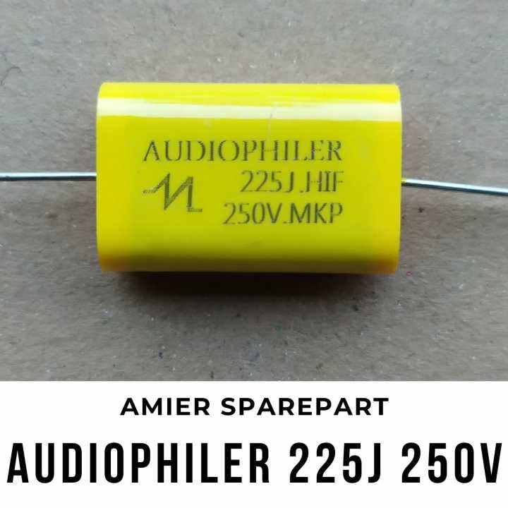 CAPASITOR AUDIOPHILER 225J 250V 2,2UF 250V | Lazada Indonesia