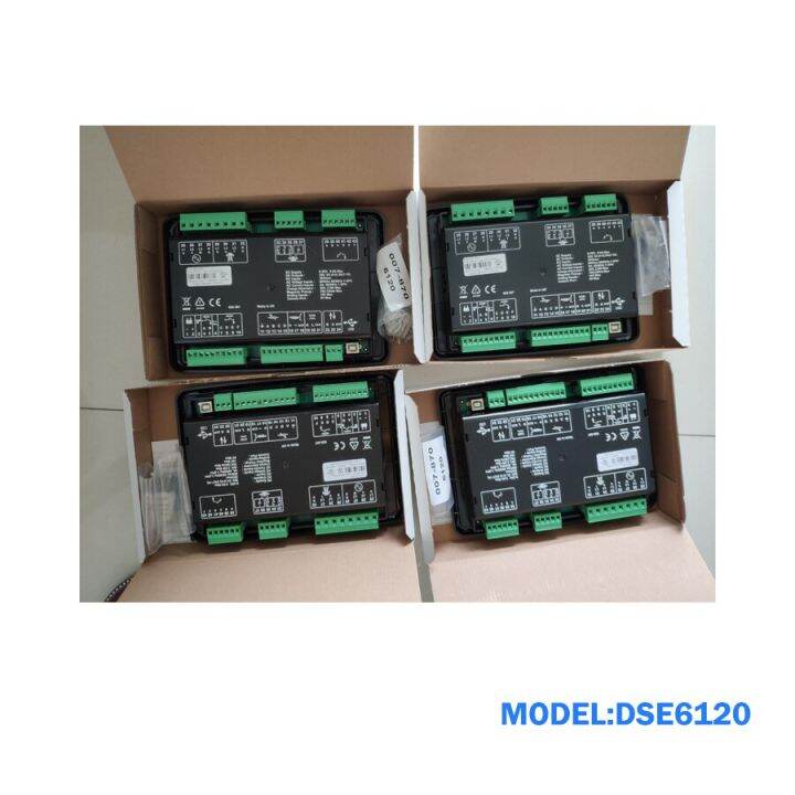 Original DSE6120 DSE6110 Generator Auto Start Controller Panel Control Module Diesel Genset ...