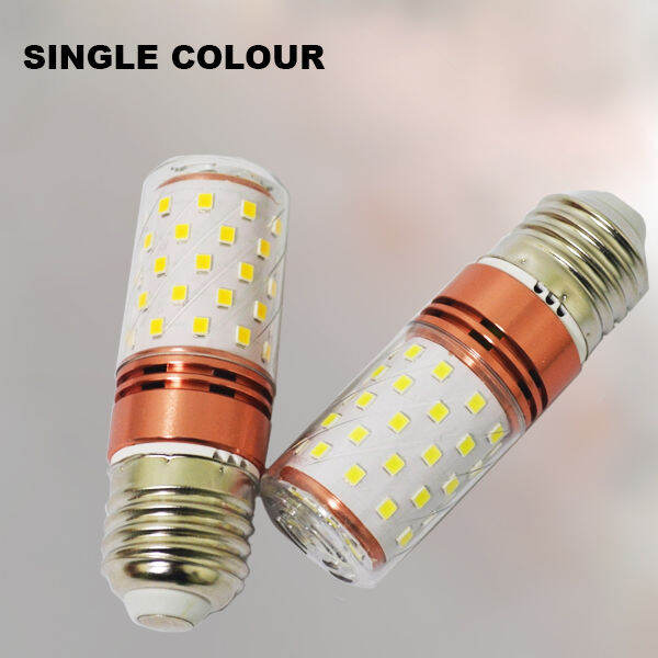 Yun Si - No Flicker LED Corn Bulb / Chandelier Candle LED Bulb E27/E14 12W | Lazada