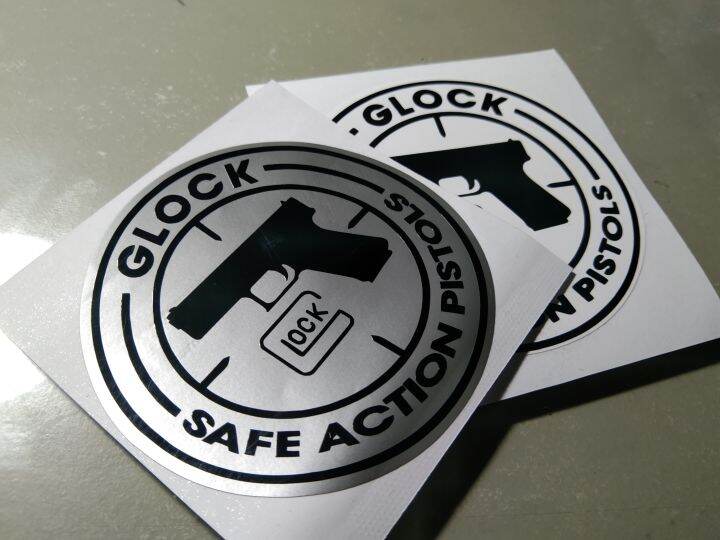 Glock Logo Sticker 2 Colors Available for Car, Laptop, Phone Case ...