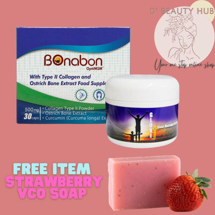 Bonabon with TYPE II Collagen and Ostrich Bone Extract Food Supplement ...