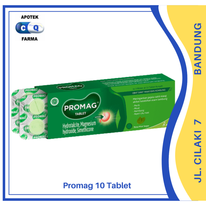PROMAG TABLET OBAT LAMBUNG KEMASAN BARU | Lazada Indonesia