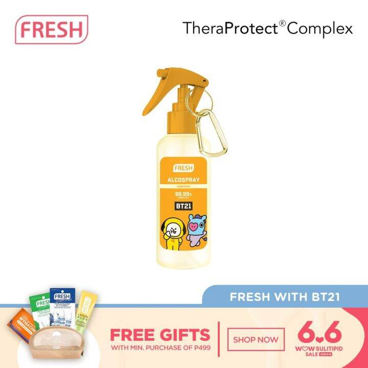Fresh with BT21 99.9% Ethyl Alcohol Solution Alcospray Supernova Orange ... Fresh with BT21 99.9% Ethyl Alcohol Solution Alcospray Supernova Orange ...